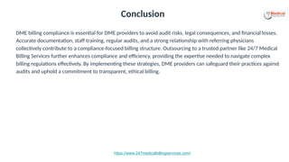 DME Billing Compliance Tips to Avoid Audit Risks.pptx