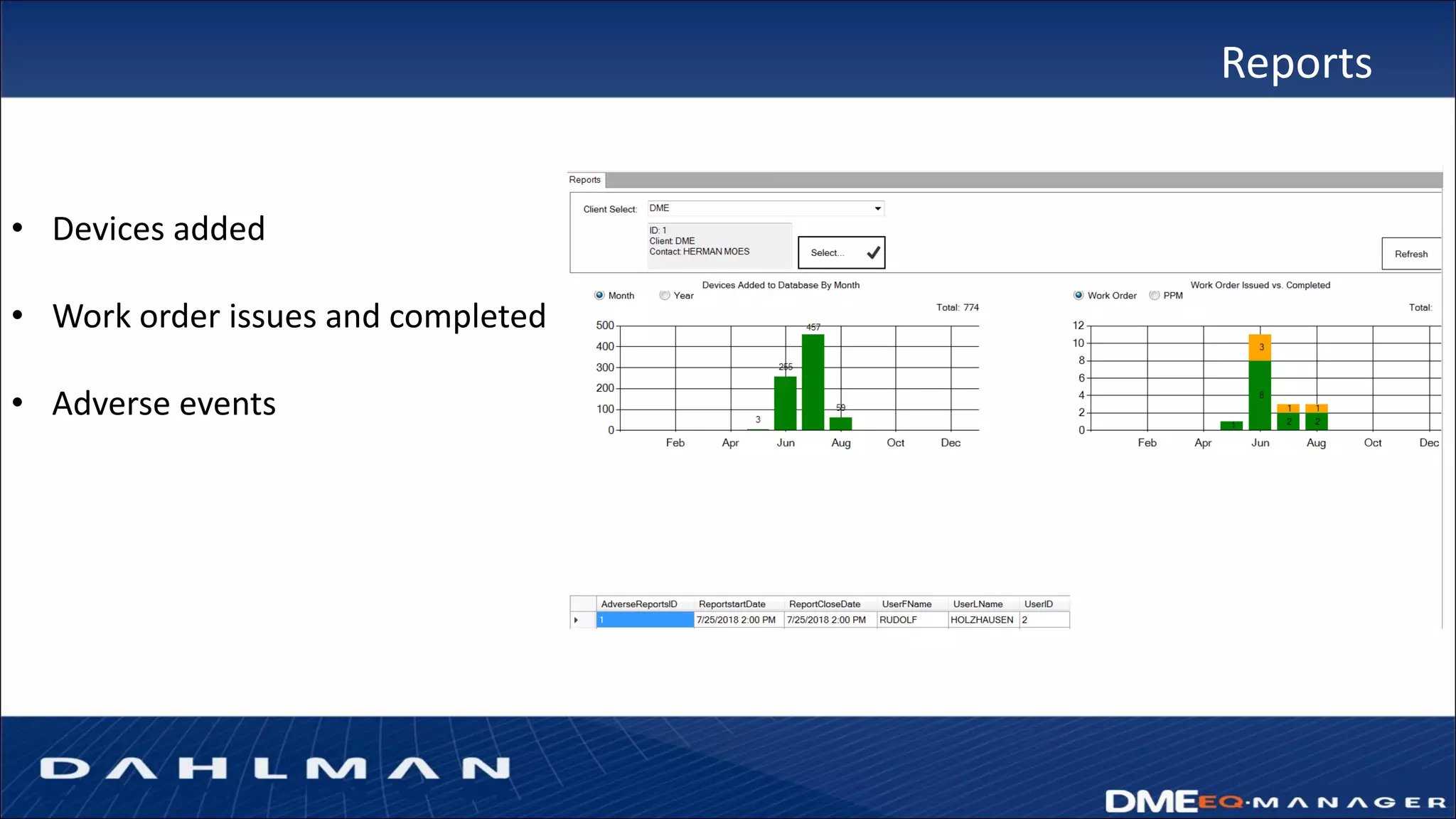 DME EQ Manager - Medical device management | PPT