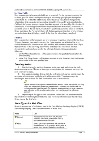 Dmee sap online_help | PDF