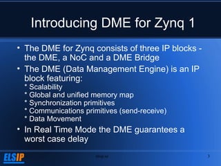 DME for ZYNQ FPGA - A new way to design your SOC | PDF | Computing ...