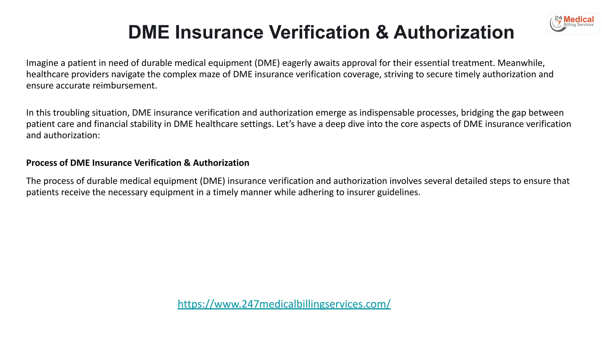 DME Insurance Verification & Authorization.pdf