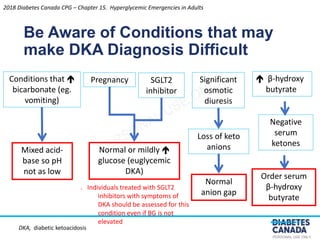 DIABETIC EMERGENCIES- DKA / HONK / HYPOGLYCEMIA | PPTX