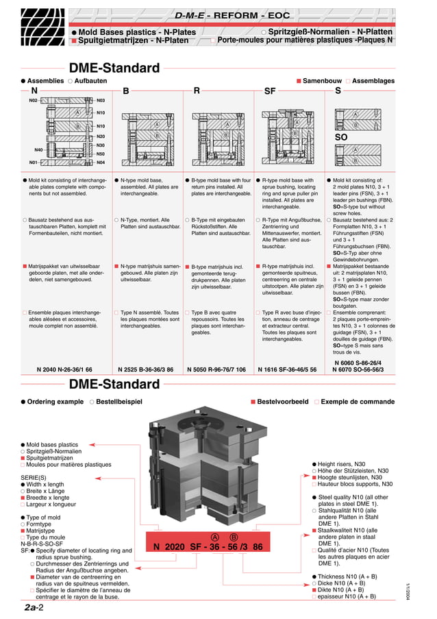 Dme mold base_std | PDF