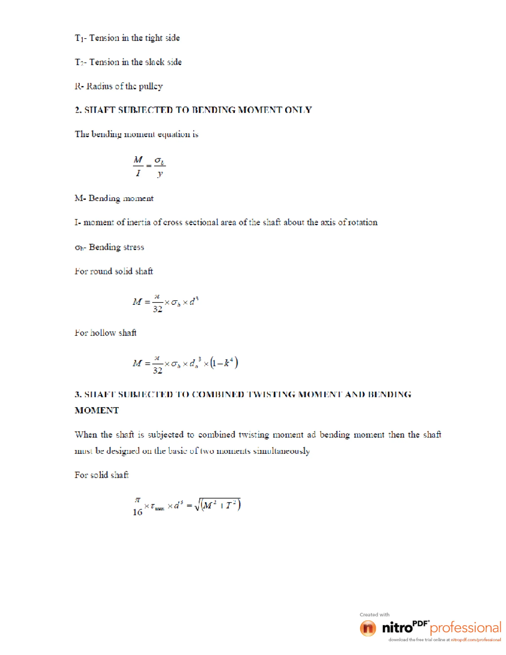 DESIGN OF MACHINE ELEMENTS NOTES.PDF SHARE | PDF
