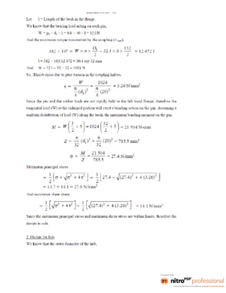 DESIGN OF MACHINE ELEMENTS NOTES.PDF SHARE | PDF