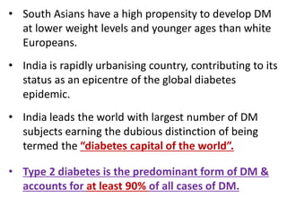 Dm epidemiology | PDF