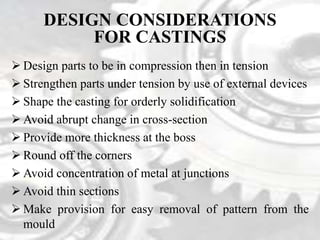Design considerations and engineering materials | PPTX