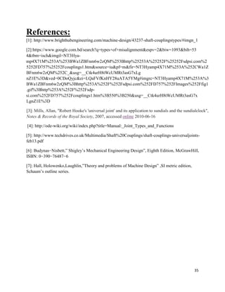 Universal Joint - DME | PDF