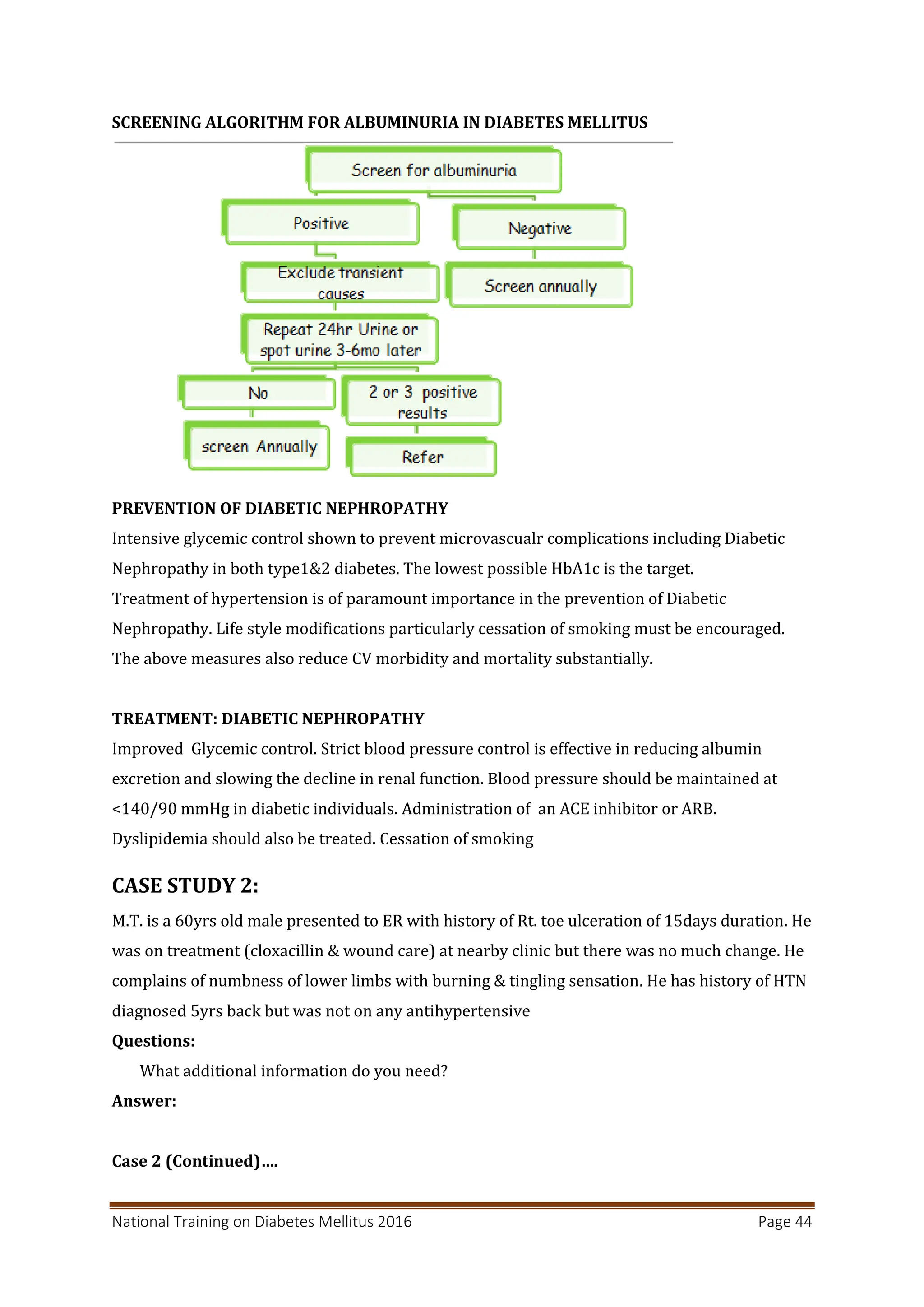 DM(Ethiopian guidline), for medical student | PDF