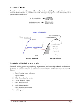 DME unit 1 notes 2021 rev for diploma mechanical engineering | PDF
