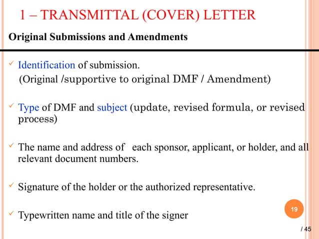 DMF -Drug Master File | PPT | Pharmaceutical Industry | Industries