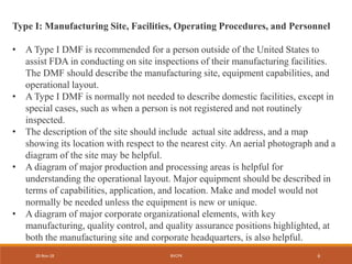 Drug master file | PPTX