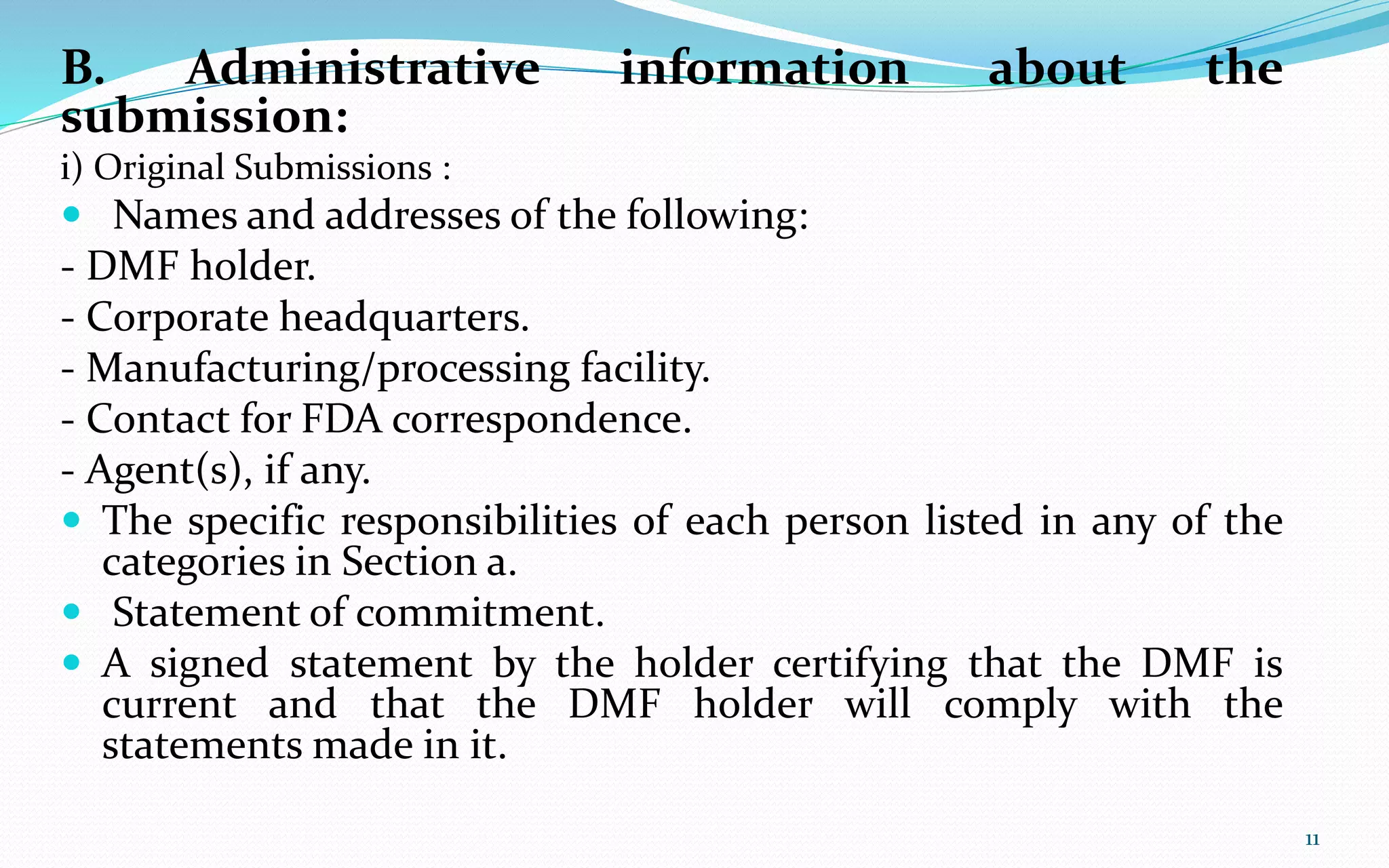 DMF Drug Master File | PPTX