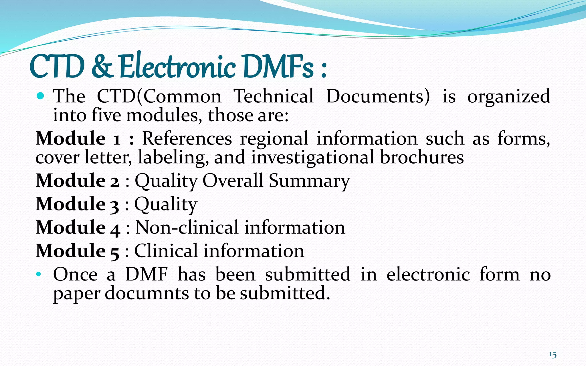 DMF Drug Master File | PPTX