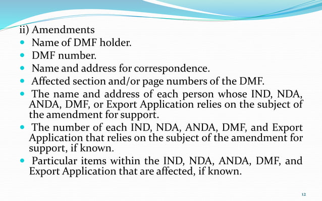 DMF Drug Master File | PPTX | Pharmaceutical Industry | Industries