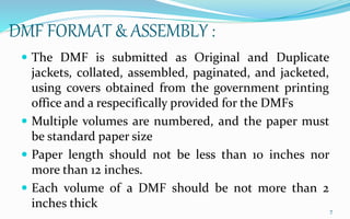 DMF Drug Master File | PPTX
