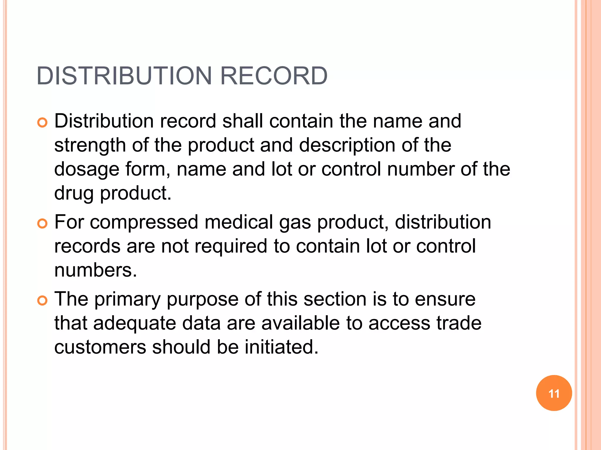 Dmf and distribution record | PPTX