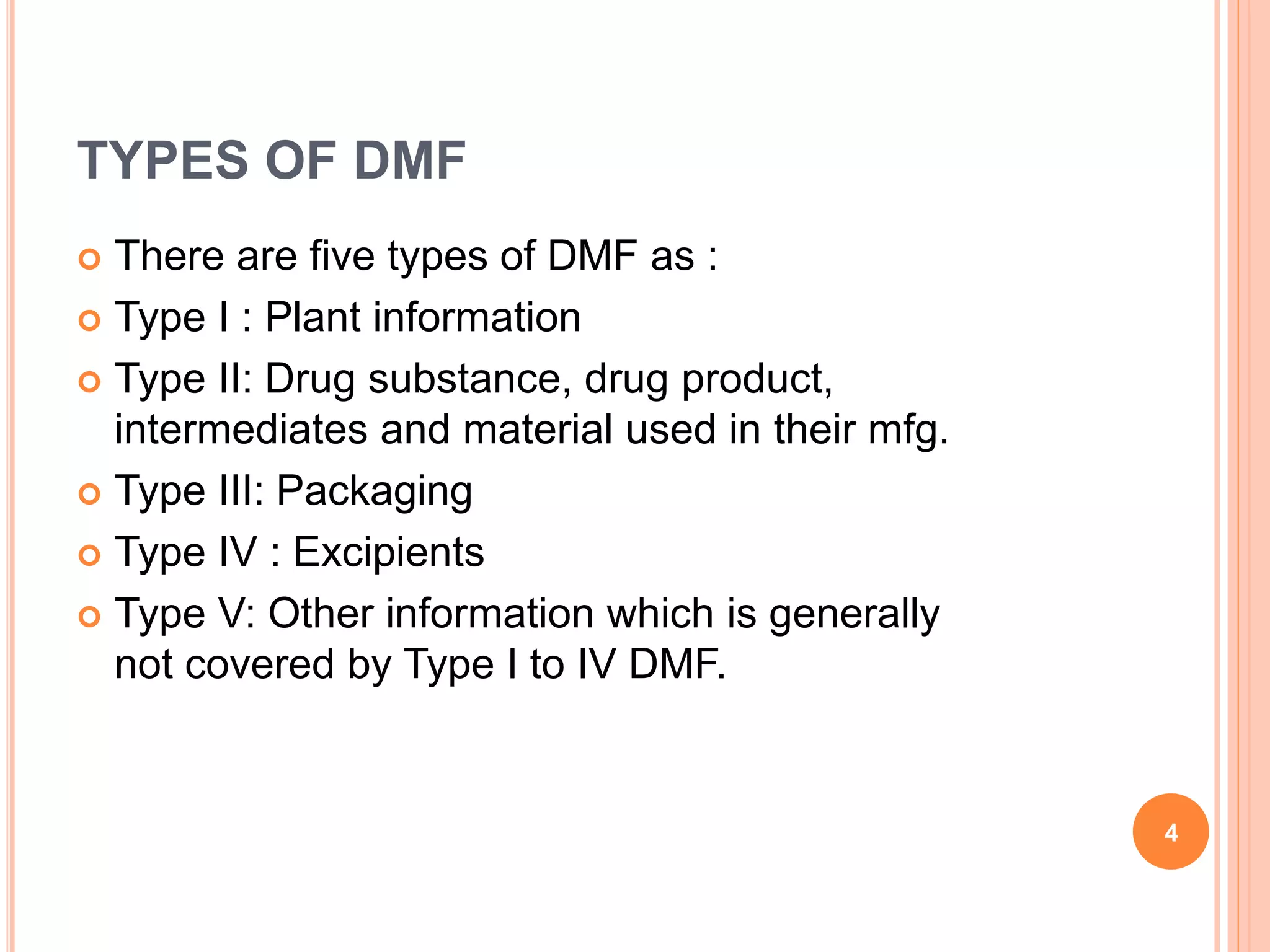 Dmf and distribution record | PPTX