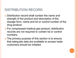 Dmf and distribution record | PPTX