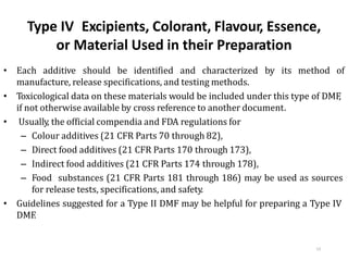 Dmf & distribution records seminor | PPTX