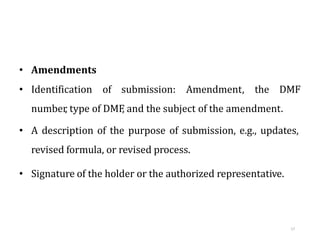 Dmf & distribution records seminor | PPTX