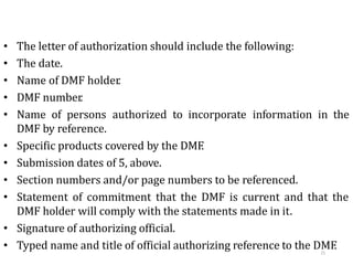 Dmf & distribution records seminor | PPTX
