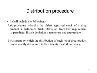 Dmf & distribution records seminor | PPTX