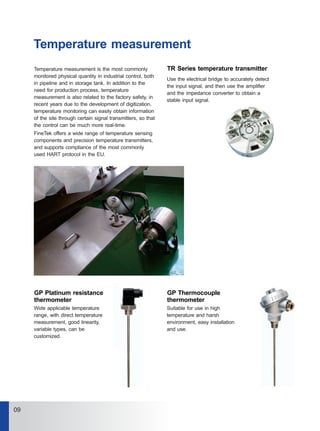 Industrial Instruments for Food Beverage, Daily and Pharmaceutical | PDF