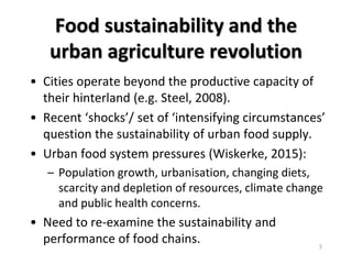 Foodmetres - Food Planning and Innovation for Sustainable Metropolitan ...