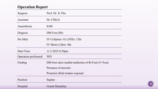 Nursing process for patient with DM Foot.pptx