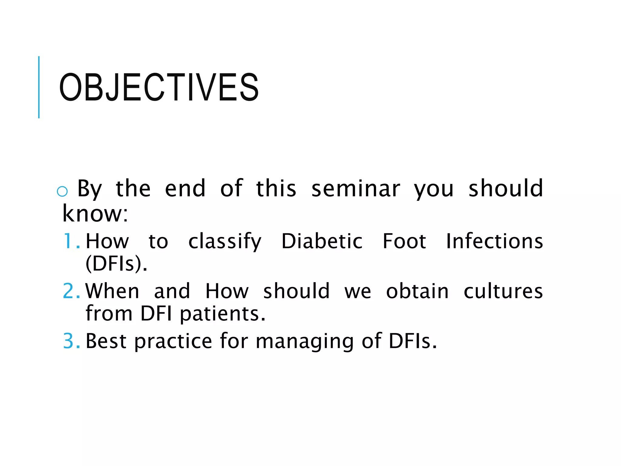 Microbiology of diabetic foot infections | PPTX