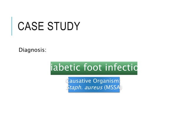 Microbiology of diabetic foot infections | PPTX