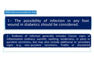 Microbiology of diabetic foot infections | PPTX