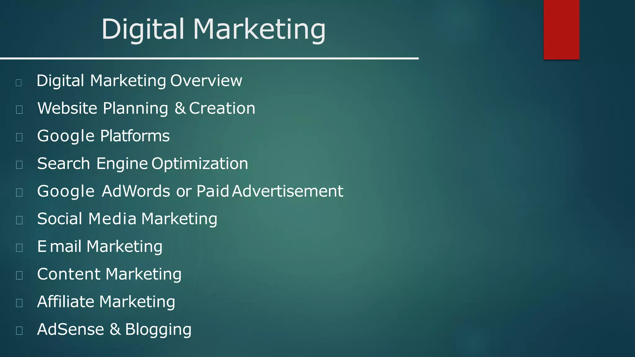 Digital Marketing | PDF