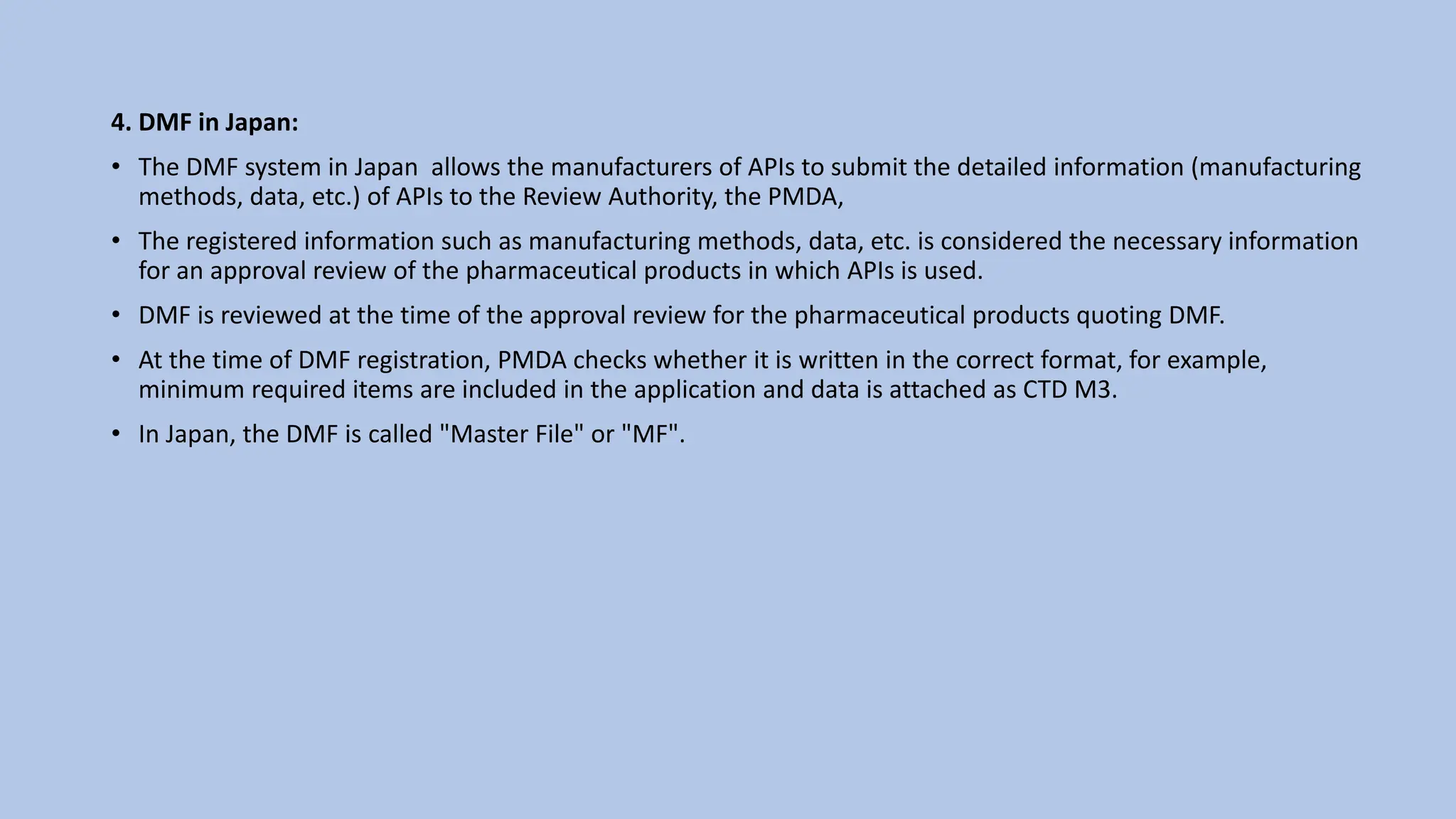 Drug Master File (Regulatory Affairs) PPT | PPTX