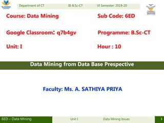 Dm from databases perspective u 1 | PPTX