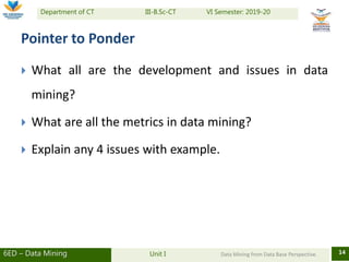 Dm from databases perspective u 1 | PPTX