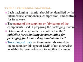 Drug Master File | PPTX | Pharmaceutical Industry | Industries