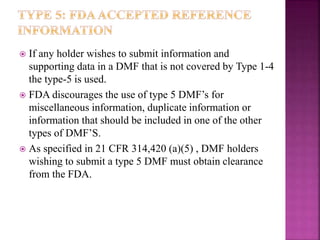 Drug Master File | PPTX | Pharmaceutical Industry | Industries