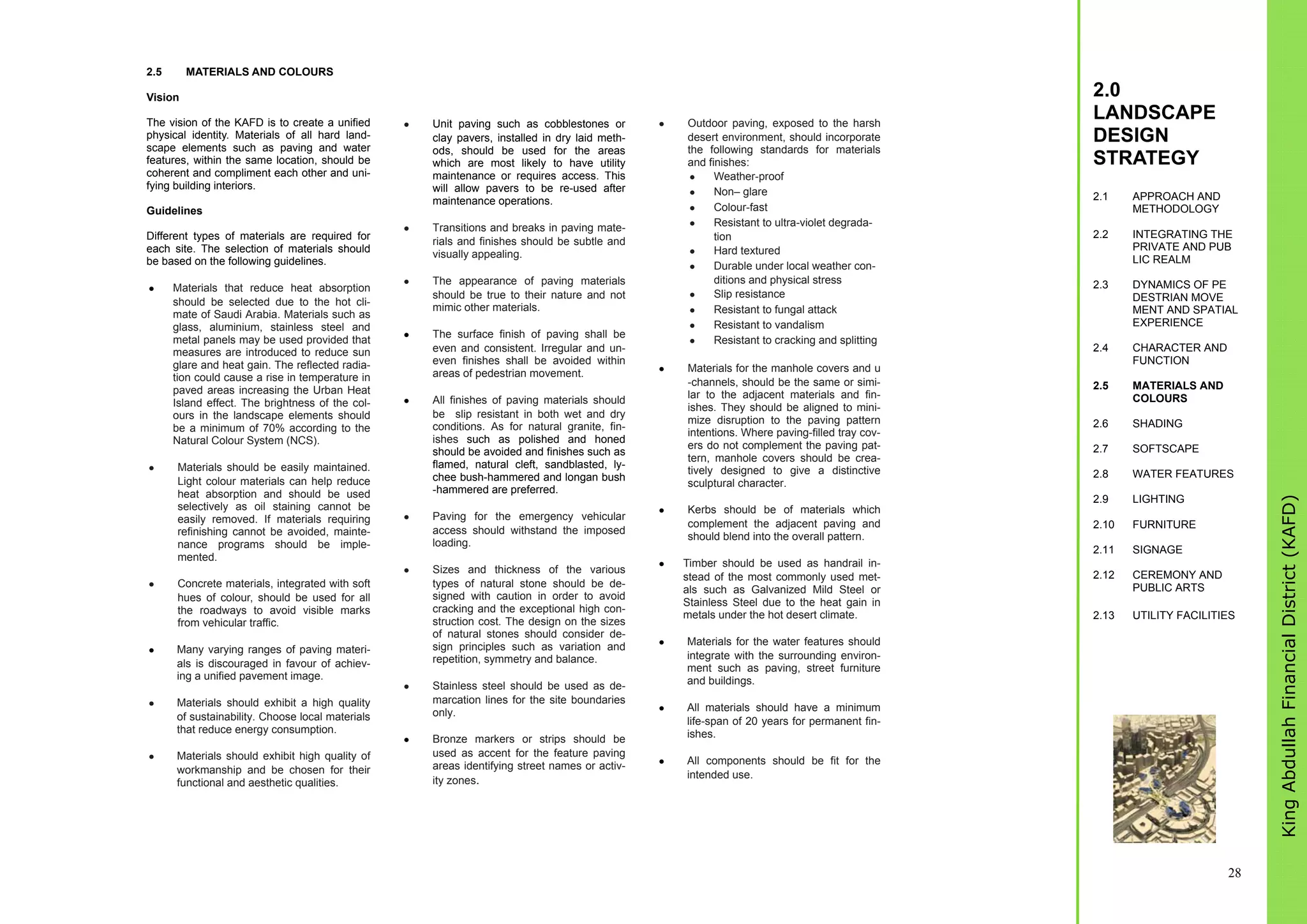 KAFD Design Manual Guidelines | PDF