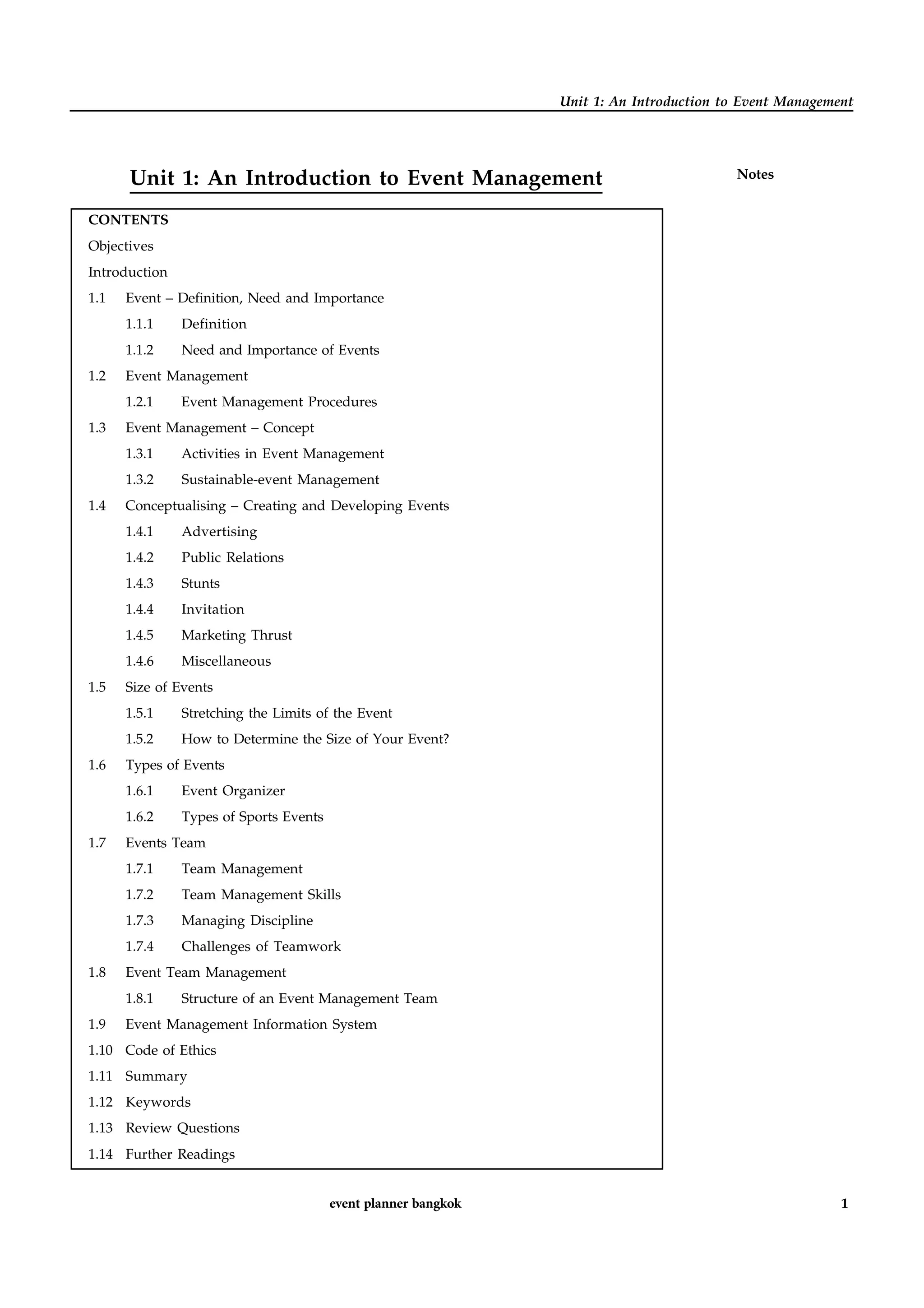 Event Management | PDF