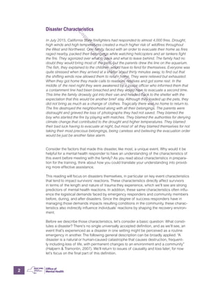 Disaster characteristics | PDF