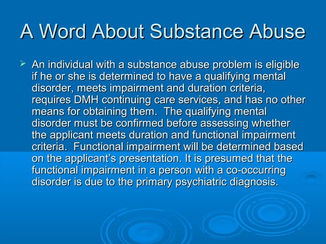 How to Apply for DMH Services | PPT