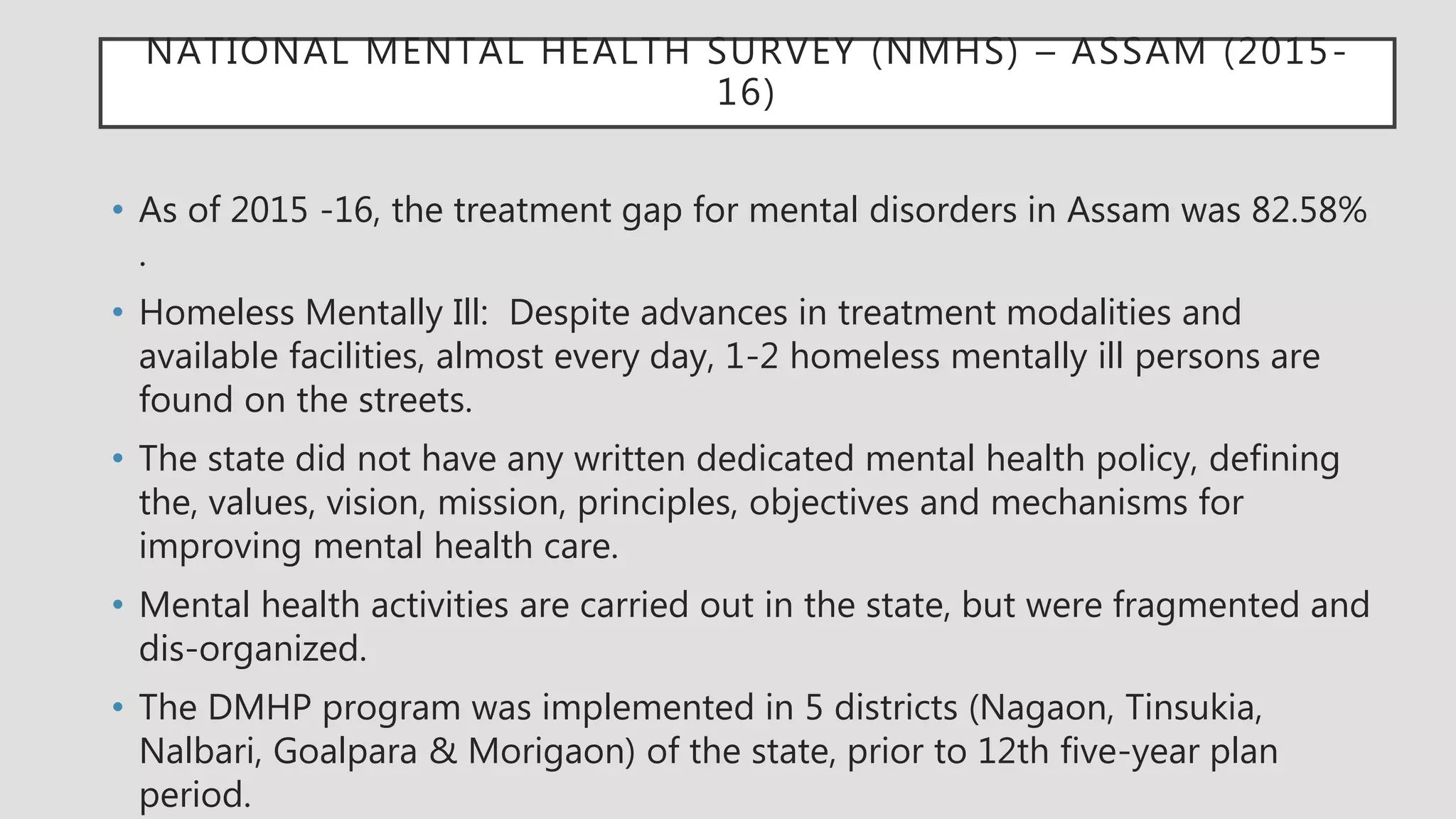 DMHP & NMHP by DR.UJJWAL KHAJANCHI | PPTX