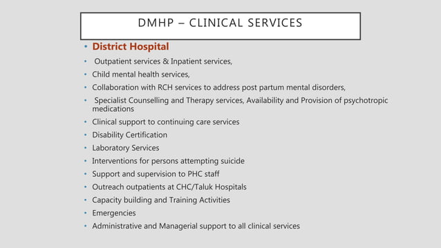 DMHP & NMHP by DR.UJJWAL KHAJANCHI | PPTX