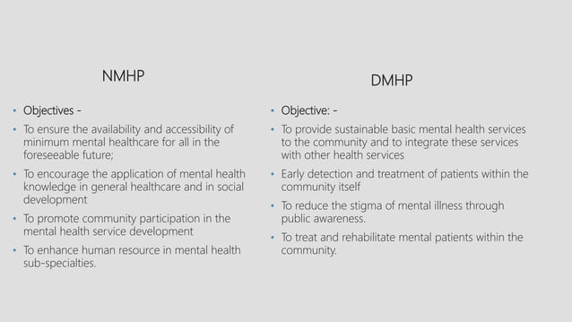 DMHP & NMHP by DR.UJJWAL KHAJANCHI | PPTX
