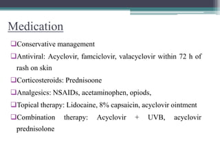 Herpes zoster presentation by Dhananjay Mundhe | PPT
