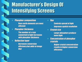 Dmi 50 b_intensifying_screens | PPT
