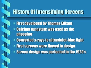 Dmi 50 b_intensifying_screens | PPT