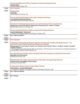 22nd Academic Design Management Conference DMI | PDF